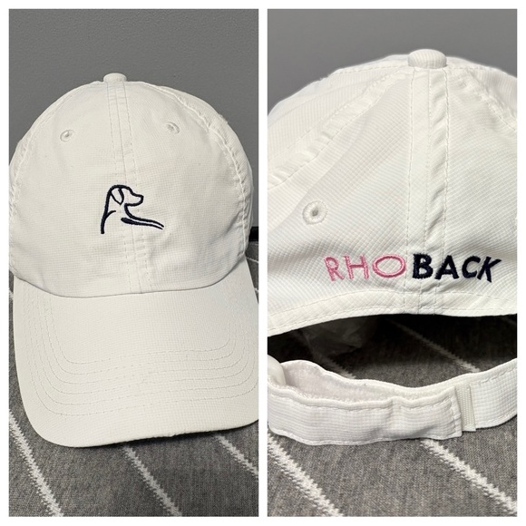 Rhoback | Accessories | Rhoback Womens Poly Performance Hat White Wnavy ...